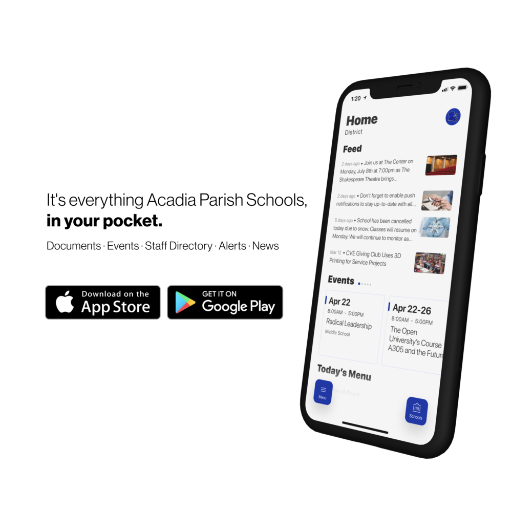 Get our App Today! | NORTH CROWLEY ELEMENTARY